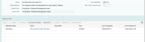 SAP S4/HANA migration using LTMC and LTMOM
